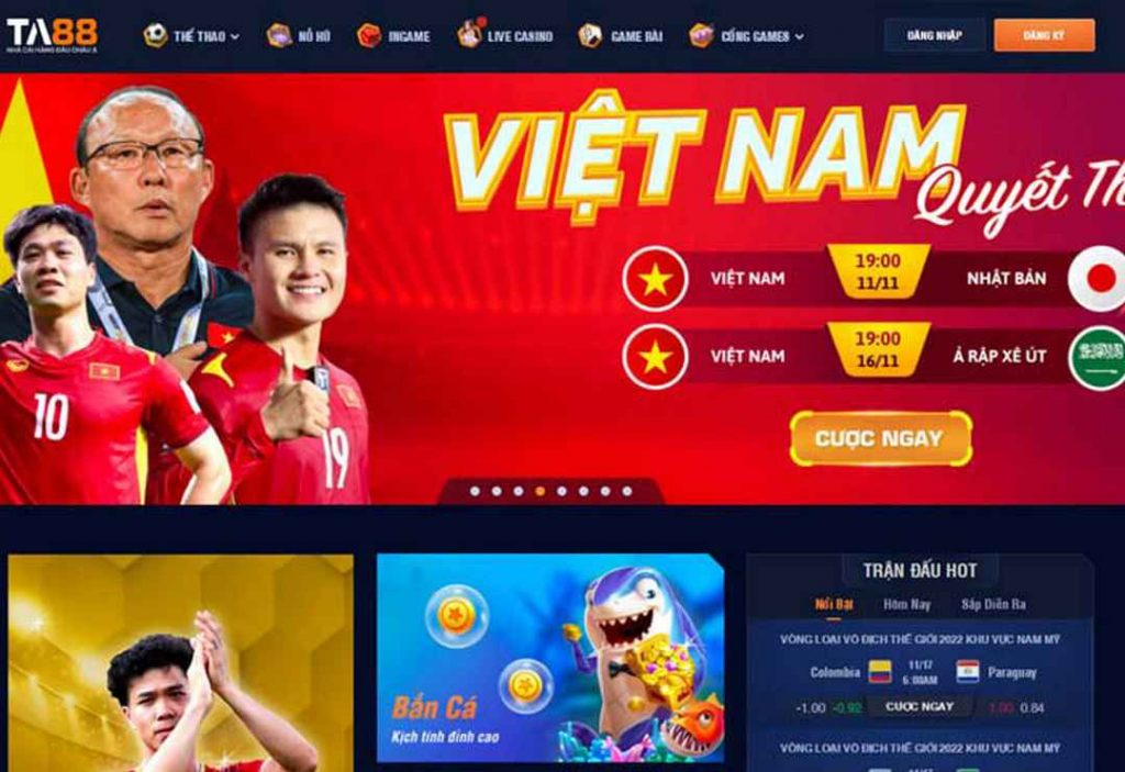 Nhà cái TA88 - Đỉnh cao của thế giới cá cược online sôi động